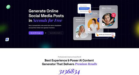 Munai Ai Writer And Copywriting React Nextjs Templ Site Templates Ft Ai And Agency Envato