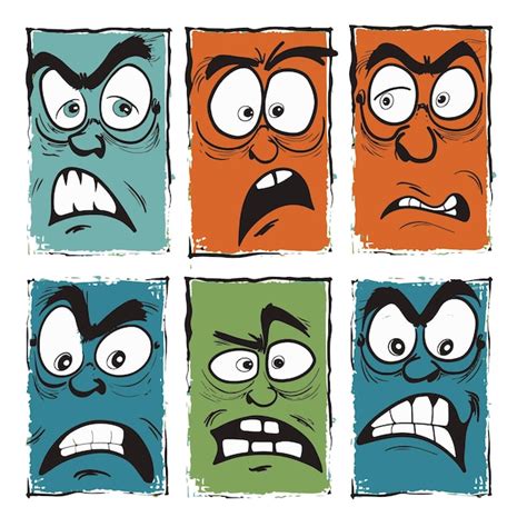 Premium Vector Face Expression