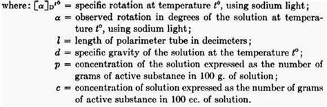 Optical Rotation Determination Of Physical Properties