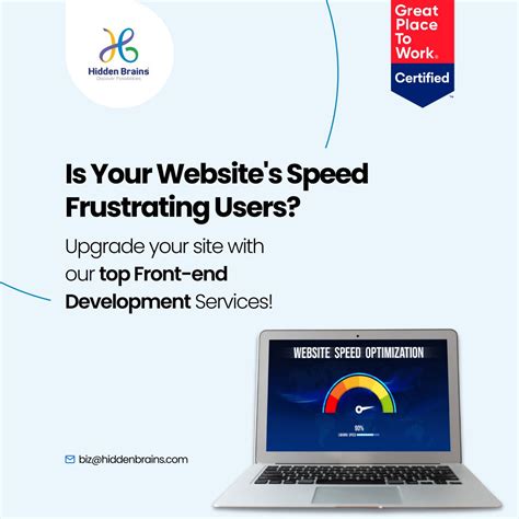 Hidden Brains Infotech On Linkedin Websitespeed Frontenddevelopment Userexperience