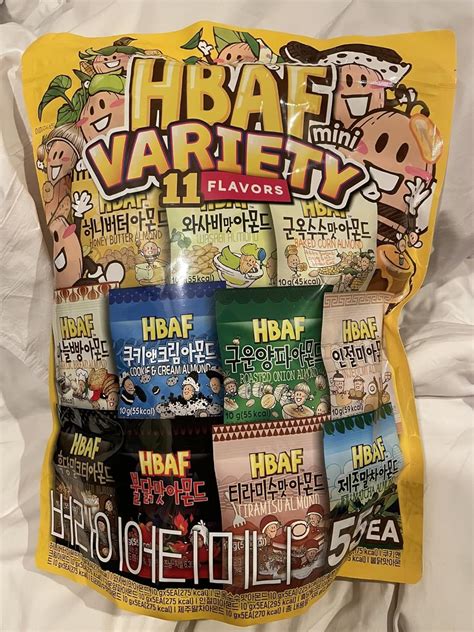 Jp 韓国限定 韓国お土産 Hbaf Mini ミニ Variety バラエティ 11 Flavors 味 Almond