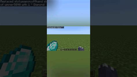 How To Put An Item In Your Offhand For Minecraft Bedrock Minecraft