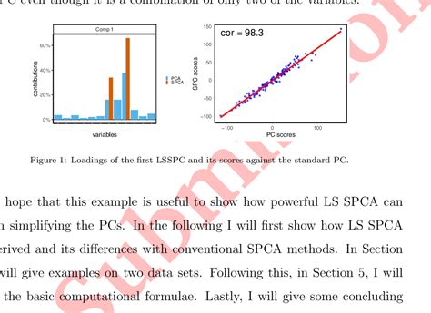 Figure 1 From Sparse Principal Components Analysis A Tutorial Semantic Scholar