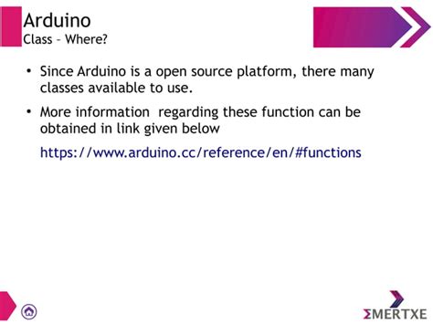 Arduino Classes And Functions Ppt