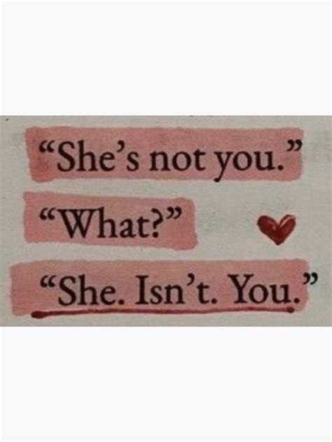 She Isnt You Sticker For Sale By Els Library Card Redbubble