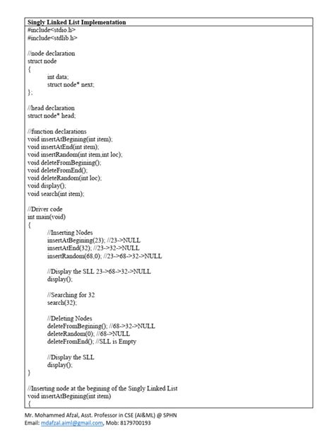 Unit I Ds Introduction To Data Structures Programs Pdf Queue