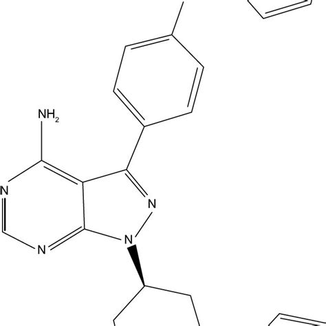 Chemical Structure Of Ibrutinib Imbruvica Download Scientific Diagram