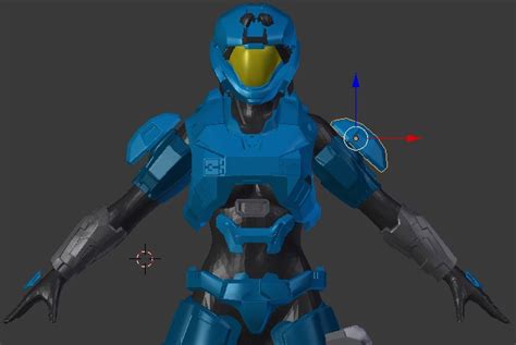 Halo Reach Noble 2 Printable Armor Kat Catherine B320 Halo