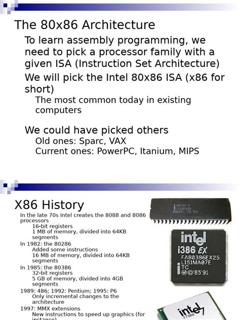 Week4 1 Pdf Integrated Circuit Intel