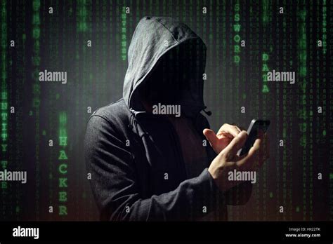 Hacker Using Computer Hi Res Stock Photography And Images Alamy