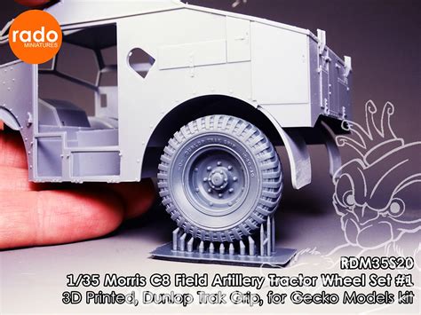 Rado Miniatures Accessoire Rdm35s20 Roues Morris C8 F A T Gecko Models