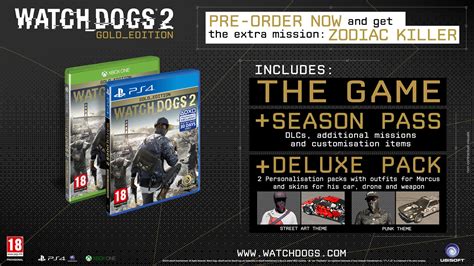 Watch dogs 2 deluxe edition - kumamerica