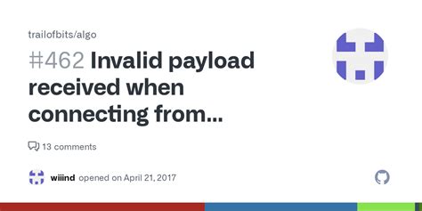 Invalid Payload Received When Connecting From Windows Issue Trailofbits Algo GitHub