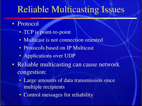 Reliable Multicast Group Ppt Download
