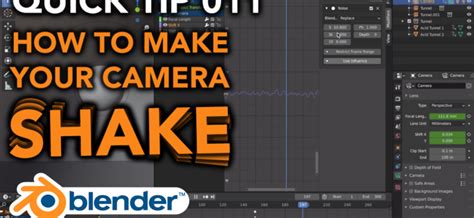 Quick Tip Handheld Camera Shake Effect With F Curve Modifiers