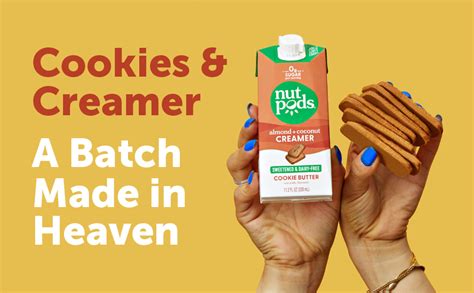 Nutpods Cookie Butter Keto Coffee Creamer Sweetened Non Dairy Creamer With Zero