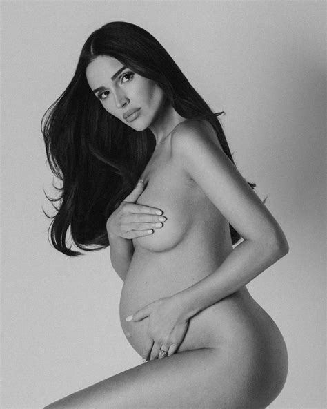 Pregnant Olivia Culpo Black And White Photoshoot March 2025 Hawtcelebs
