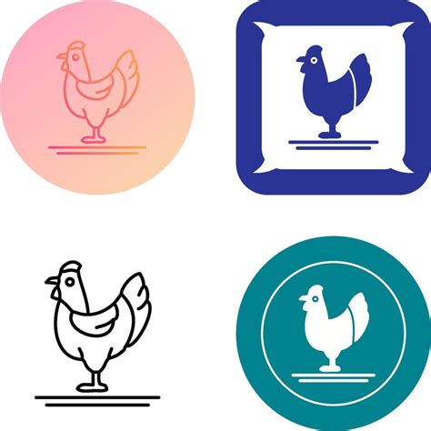 Poultry Icon Design 44184071 Vector Art At Vecteezy
