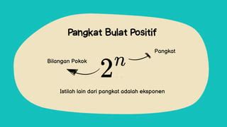 Penuh Warna Bilangan Pangkat Presentasi Pptx