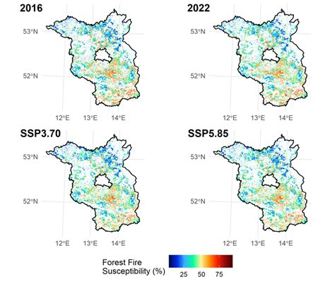 Forest Fire Susceptibility In Brandenburg Under Different Scenarios Download Scientific