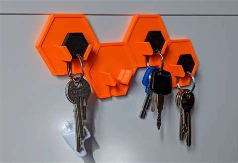 3d File Modern Key Hangerholder 🔑 ・3d Printing Design To Download・cults