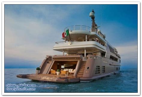 يخت فاخر لأحد رجال الأعمال لفلي سمايل