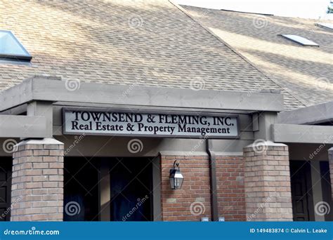 Townsend And Fleming Realty Memphis Tn Editorial Stock Image Image Of Coldwell Agency