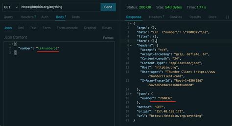 save generated value · issue 755 · thunderclient thunder client