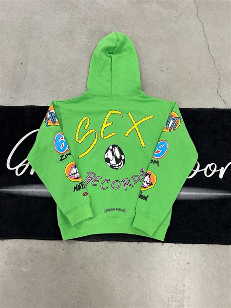 Chrome Hearts “matty Boy Sex Records” Hoodie Grails Next Door