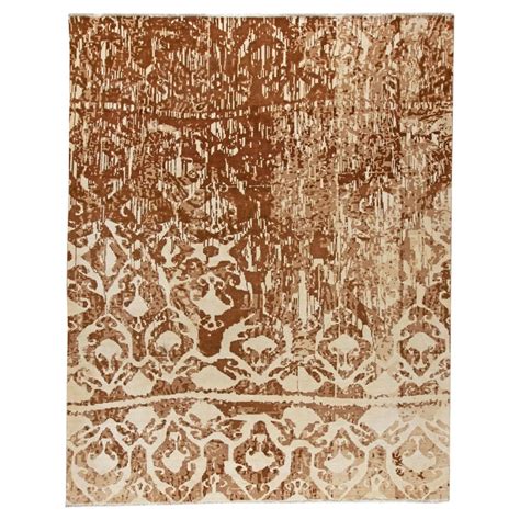 Contemporary Abstract Luria Hand Knotted Wool Rug By Doris Leslie Blau For Sale At 1stdibs