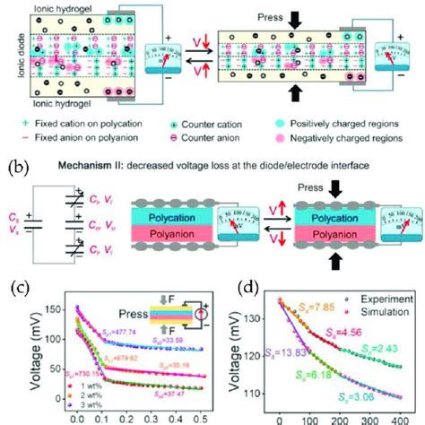 A Thickness Dependent Self Induced Potential Of Ionic Diode B