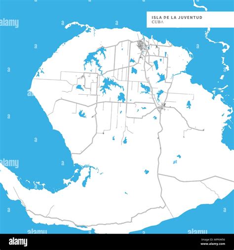 Isla De La Juventud Cuba Map Ile De La Jeunesse Cuba Tjkijv