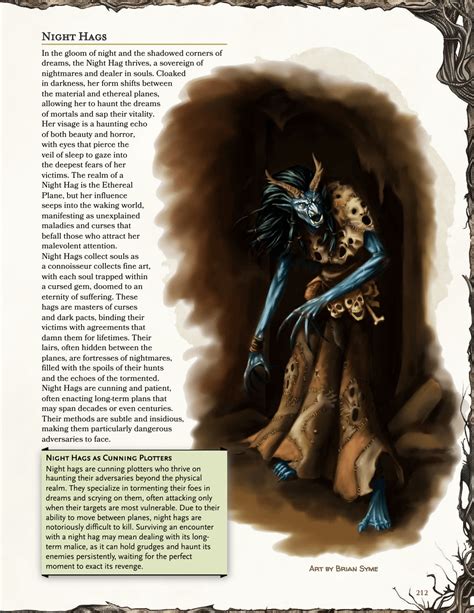 Revised Night Hags Cr12 Fiend Complete With Lairs Variants Magic