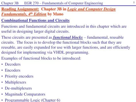 Ppt Combinational Functions And Circuits Powerpoint Presentation