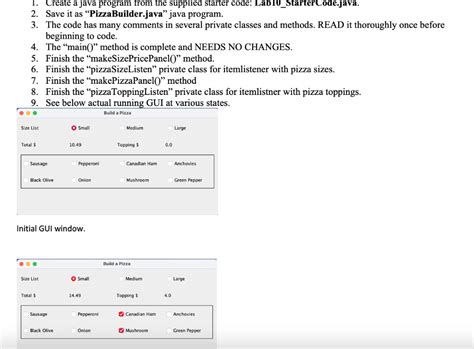 Solved Java Programming Starter Code Please Include Thank