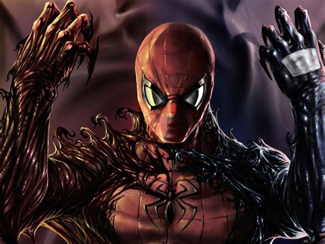 Symbiote Spiderman Wallpaper
