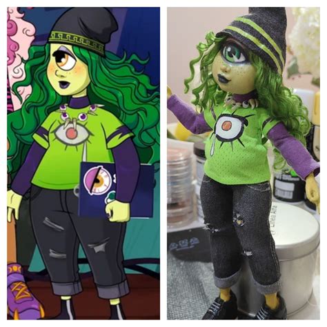 I Made Iris Monster High Doll G3 My Version Monster High Monster High Characters Monster