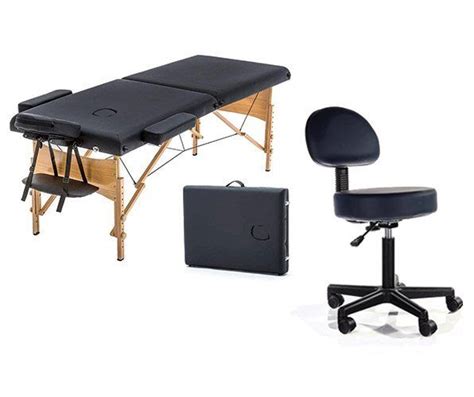 מיטת עיסוי תיק דגם רילקס כיסא מטפל עם גב וחישוק