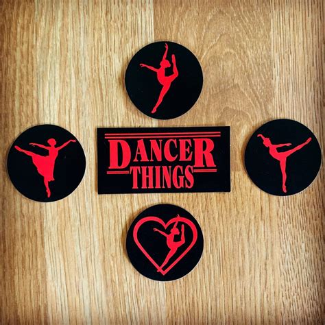 Dance Sticker Pack Dance Vinyl Decal Dance Vinyl Sticker Dance