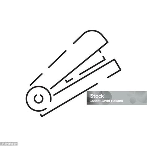 건설 도구 윤곽선 아이콘 스테이플 벡터 간단한 가는 선 아이콘 모음 0명에 대한 스톡 벡터 아트 및 기타 이미지 0명 개념 건강한 생활방식 Istock