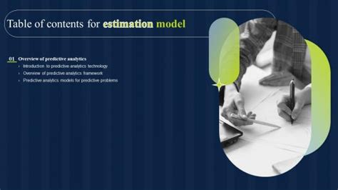 Estimation Model PowerPoint Presentation And Slides PPT Template SlideTeam