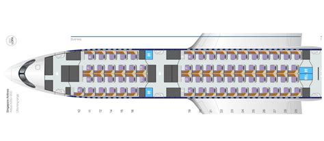 Singapore Airlines A350 900 Business Class Seat Map Cranky Boss