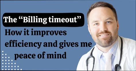 Why I Use A Billing Timeout