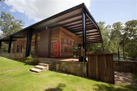 Exterior View Canopy Home By Wright Built Steel Building Homes Metal