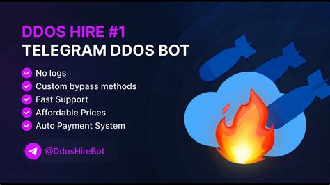 Ddos Hire 1 Telegram Ddos Bot Powerful 2024 Youtube