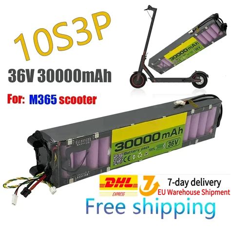Original 36v 30000mah Battery For M365 M356 Pro Special Battery Pack