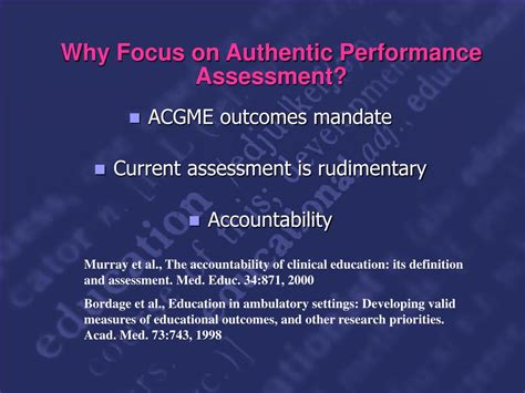 Ppt Authentic Performance Assessment Powerpoint Presentation Free Download Id4565896
