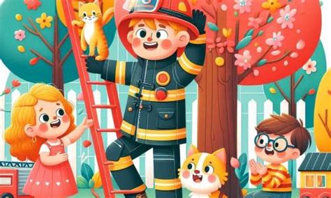Brave Little Firefighter Firefighter Story 1 2 Years Story About