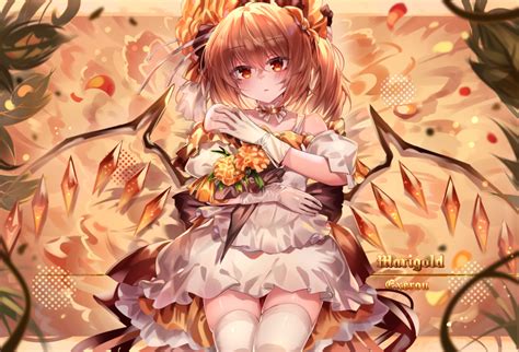 Top Exerou Flandre Scarlet Deemo Touhou Absurdres Commentary Highres 1girl Alternate