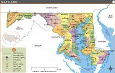 Where Is Maryland Located On Us Map Maryland State Location Map